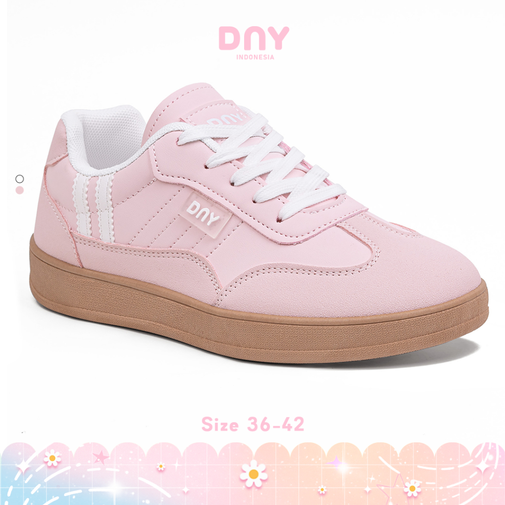 Jual Sepatu DNY Sneakers Olahraga Wanita Terbaru Sepatu Cewek Casual ...