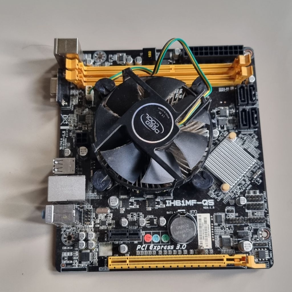Jual Motherboard PC Motherboard Intel Mobo tipe IH61MF-Q5 DDR3 1 set ...