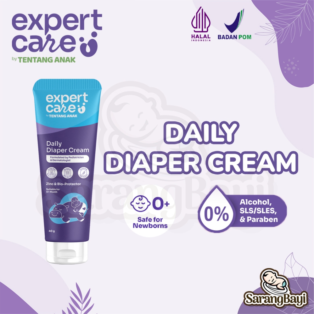 Jual Expert Care Daily Diaper Cream | Diaper Rash Cream / Krim Kulit ...