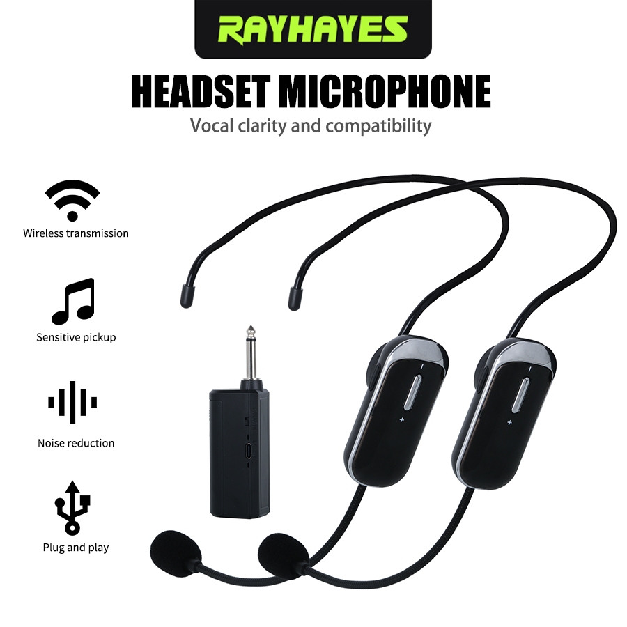 Jual RAYHAYES Mic Wireless Kerah Untuk Pengajaran Profesional Mikrofon ...