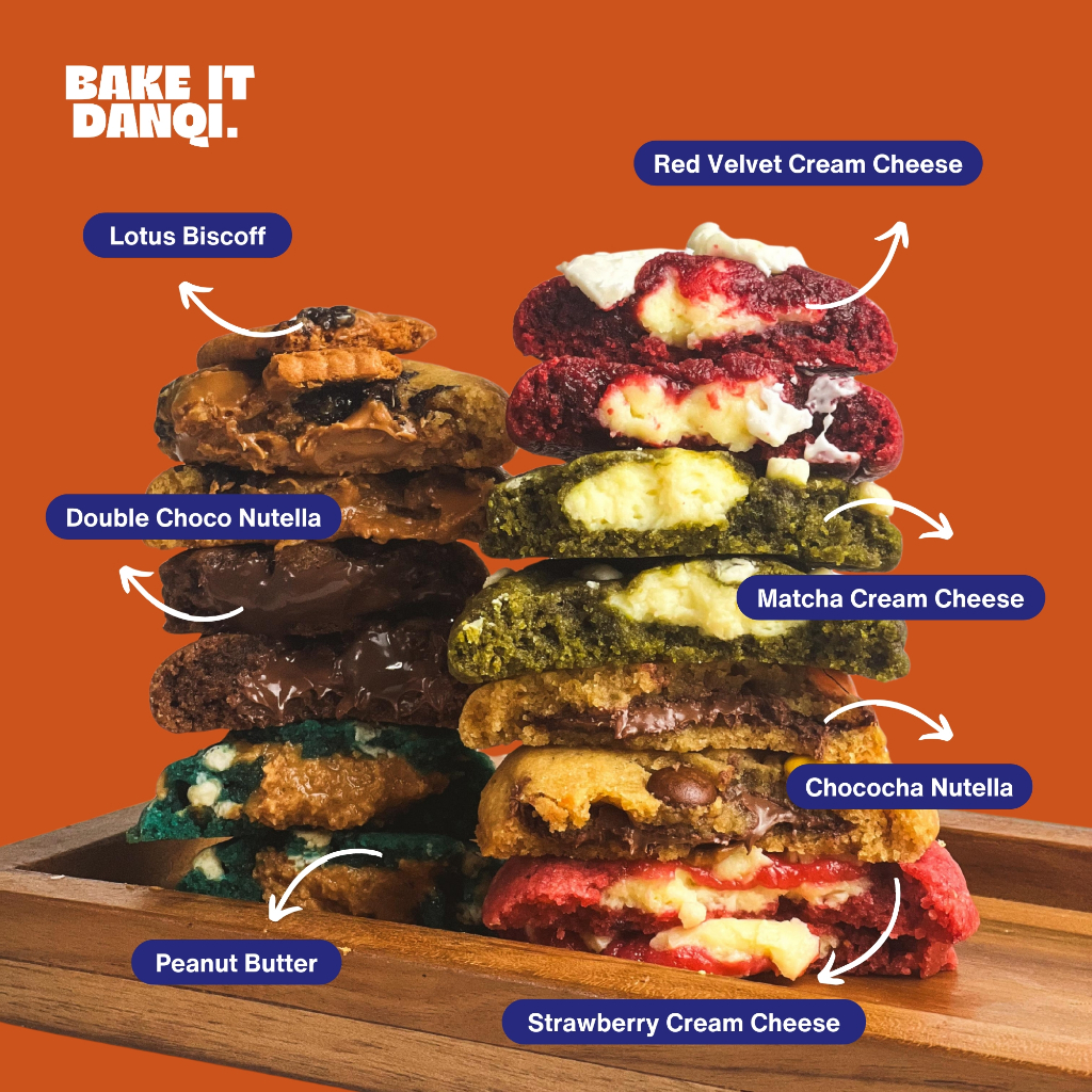 Jual MINI SOFT COOKIES (BUY 8 = GET 9) By Bake It Danqi (Min. 3pcs ...
