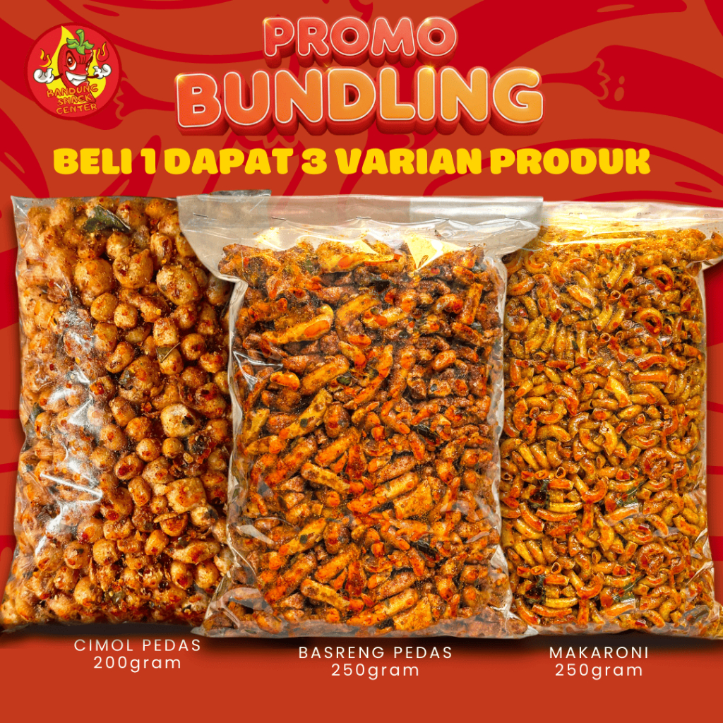 Jual BUNDLING HEMAT BELI 1 DAPAT 3 - CIMOL 200GR + BASRENG PEDAS 250GR ...