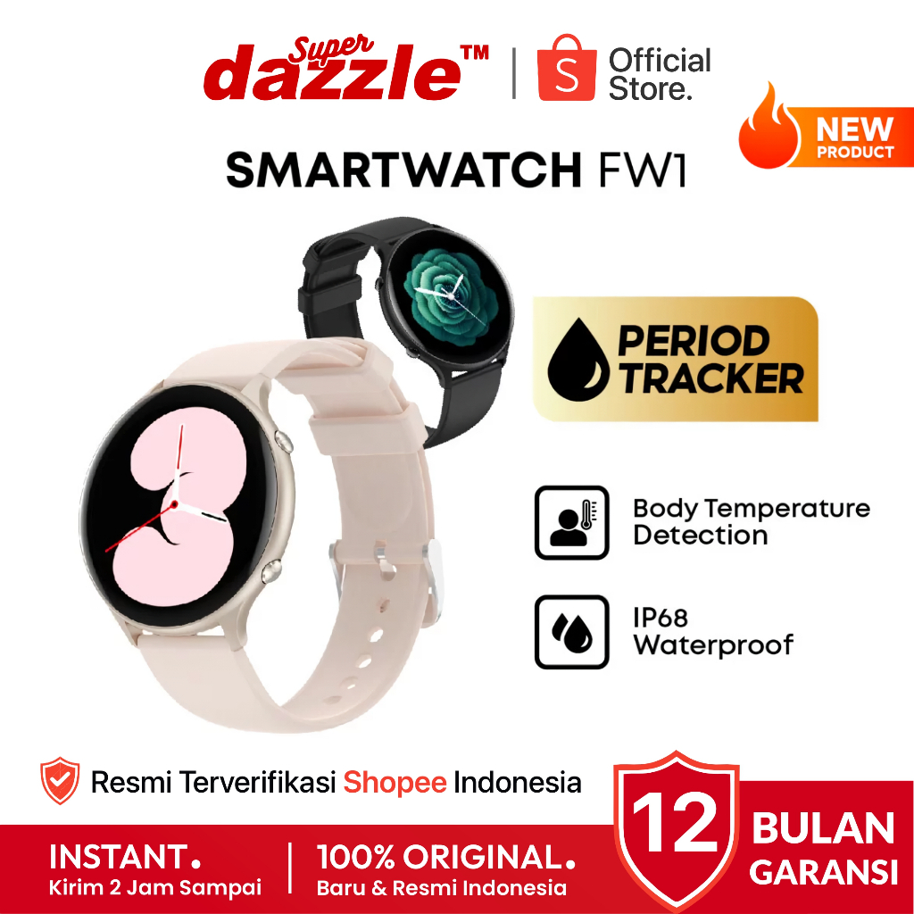 Jual [ TERLARIS ] Smartwatch OLIKE FW1 HD Display Sport IP68 Original ...