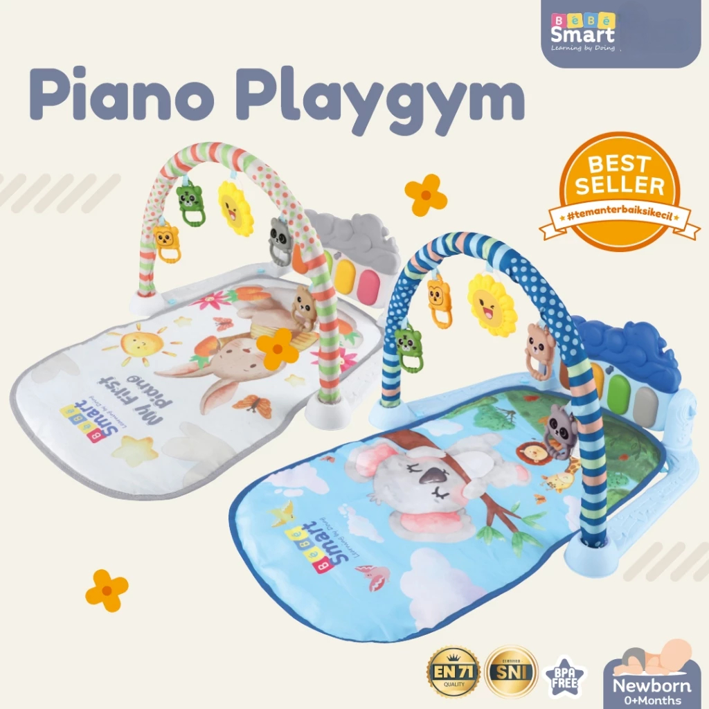 Jual Bebe Smart Piano Playgym / Playgym Happy Lil- Mainan anak/Baby ...