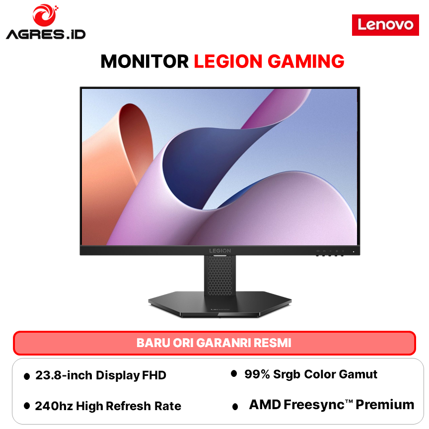 Jual LENOVO LEGION GAMING MONITOR 24 INCH LEGION 24-10 IPS FHD 1080P 0 ...