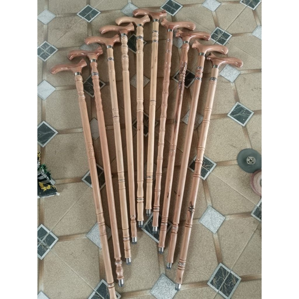 Jual Tongkat Kayu Kayu Pelawan / Pahlawan | Shopee Indonesia
