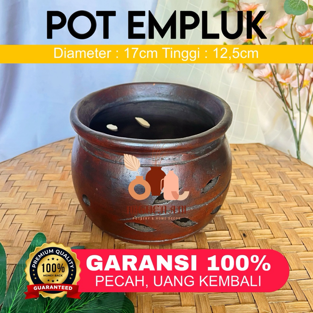 Jual Pot Empluk Pot Gerabah Pot Bunga (b) | Shopee Indonesia