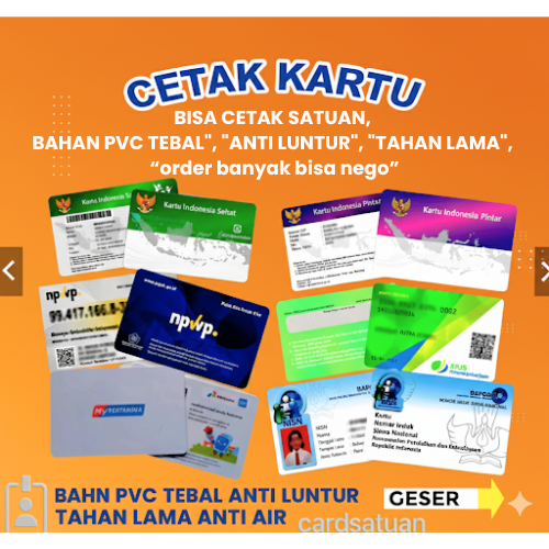 Jual CETAK KARTU IDCARD BPJS KIS, PERTAMINA, BPJS Ketenagakerjaan ...