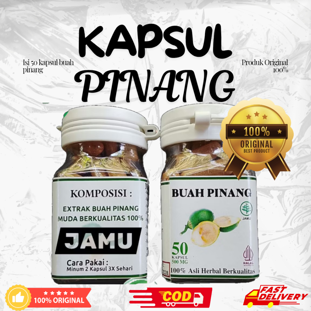 Jual Kapsul Buah Pinang Muda Isi 50 | Shopee Indonesia