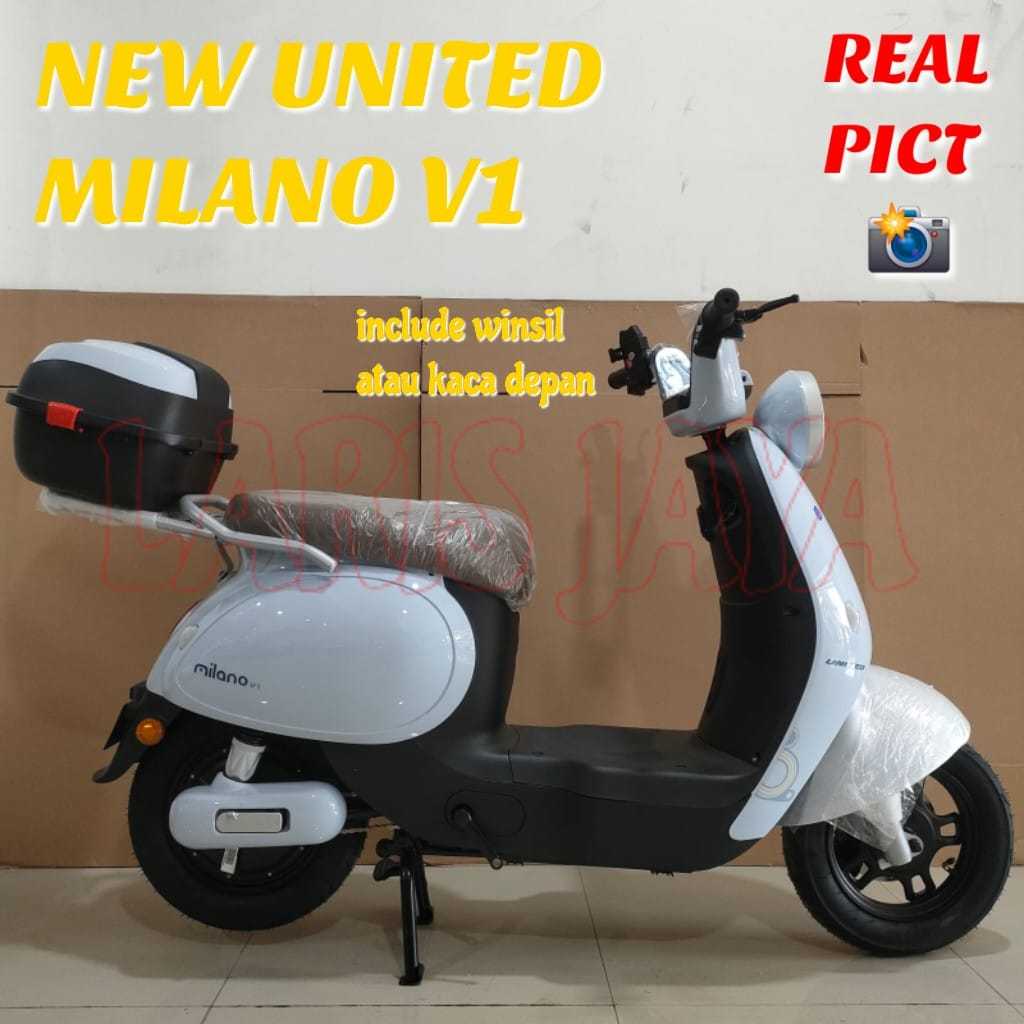 Jual SEPEDA LISTRIK united milano v1 SELIS UNITED E-BIKE MILANO V1 ...