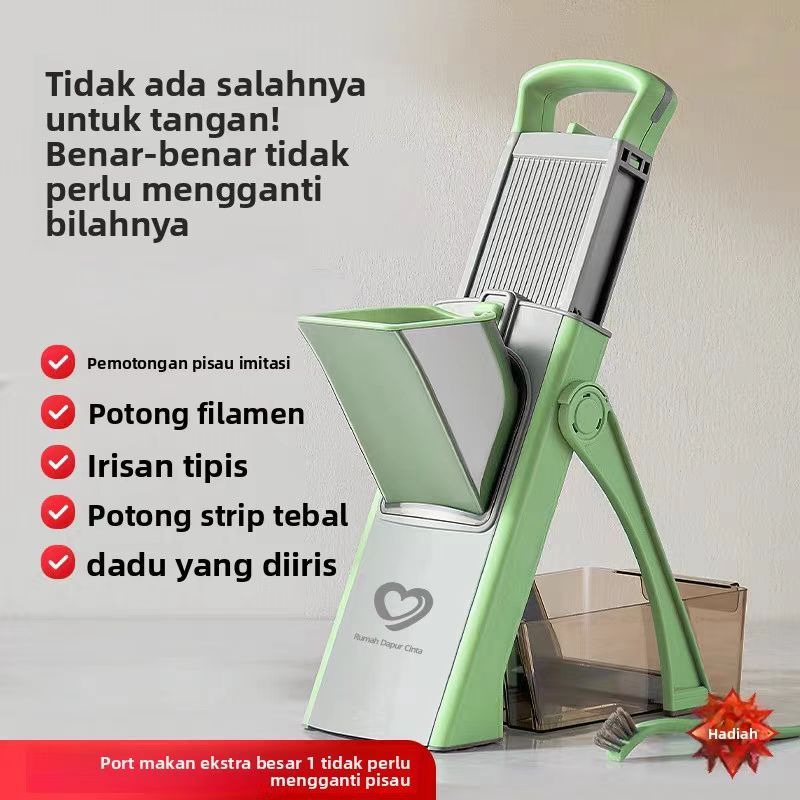Jual Parutan Serbaguna Sayur dan Buah Multifungsi 5 in 1 Pengiris Sayur ...