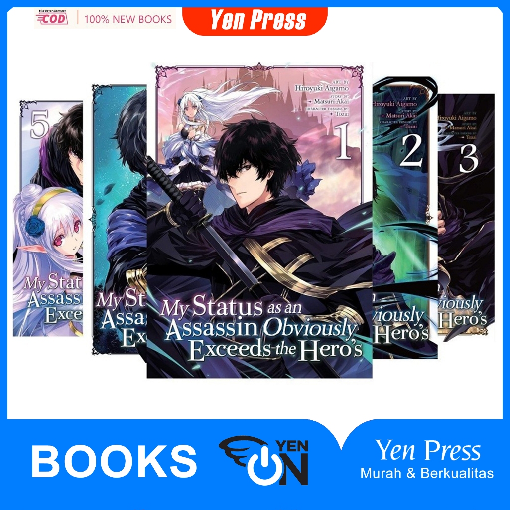 Jual My Status as an Assassin Obviously Exceeds the Hero's (5 book series) | Shopee Indonesia