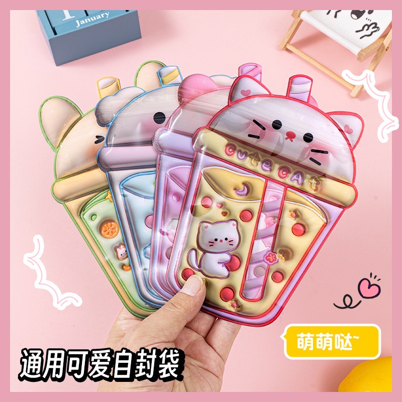 Jual Plastik Zip Lock Motif Minuman / Ziplock/ Goodie Bag/For Gift ...