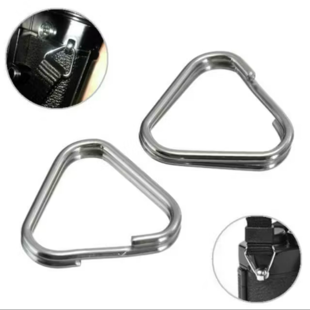 Jual BESI TRIANGLE UNTUK STRAP KAMERA BESI ANTING ANTING STRAP KAMERA ...