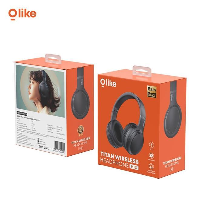 Jual OLIKE H1S TITAN WIRELESS HEADPHONE Bass Max 5.4 | Shopee Indonesia