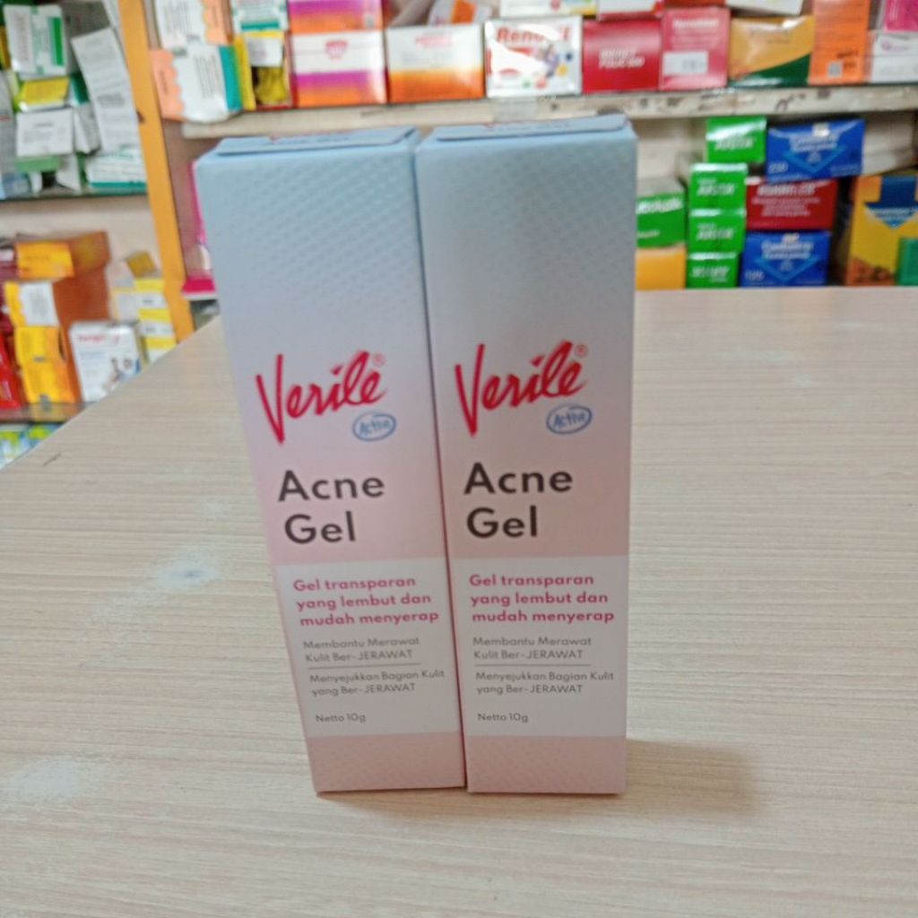 Jual VERILE ACNE GEL 10G | Shopee Indonesia