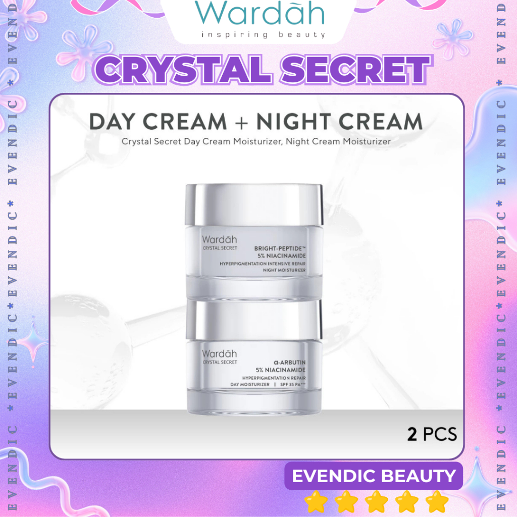 Jual READY WARDAH CRYSTAL SECRET BRIGHT DAY | BRIGHT NIGHT 30GR | ALL ...