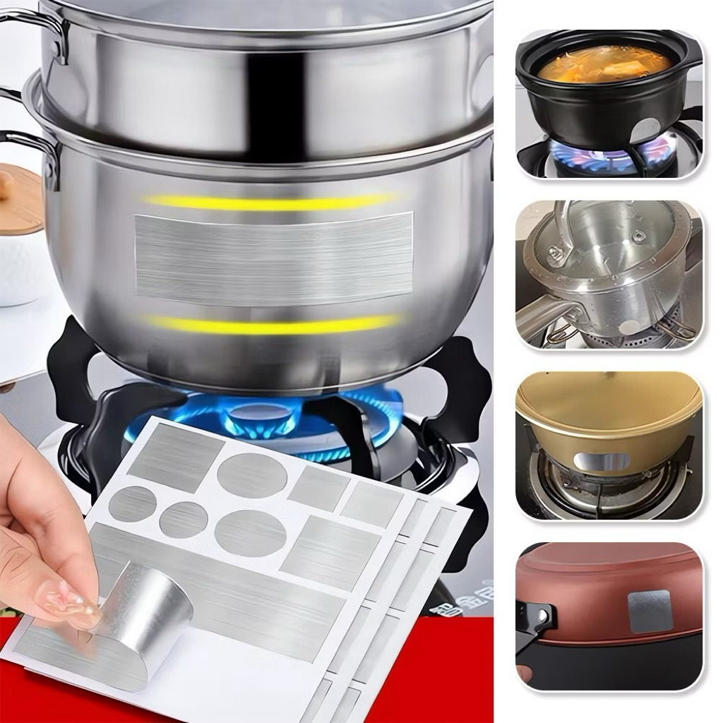 Jual (SP) Isi 5 Lembar STIKER PENAMBAL PANCI ALUMINIUM FOIL TAHAN PANAS ...