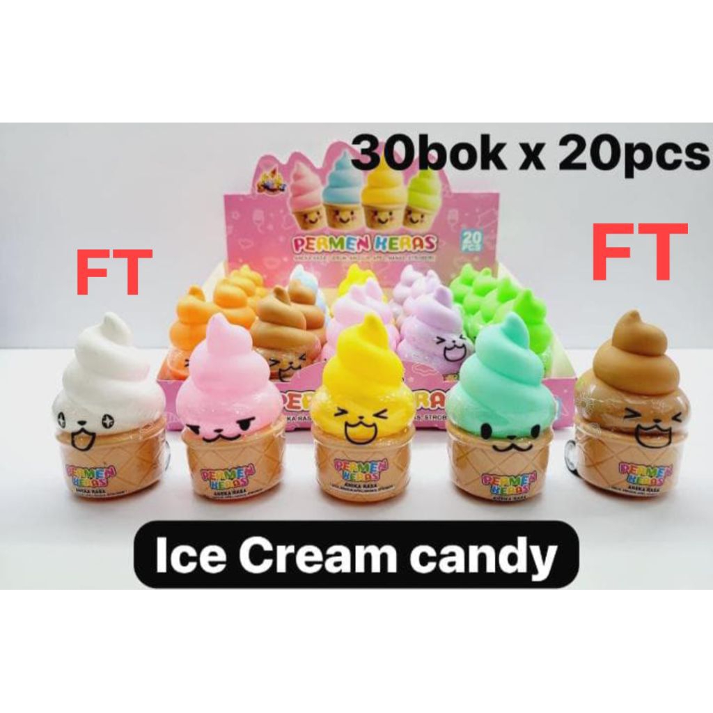 Jual Permen Bentuk Ice Cream 20 pcs | Shopee Indonesia