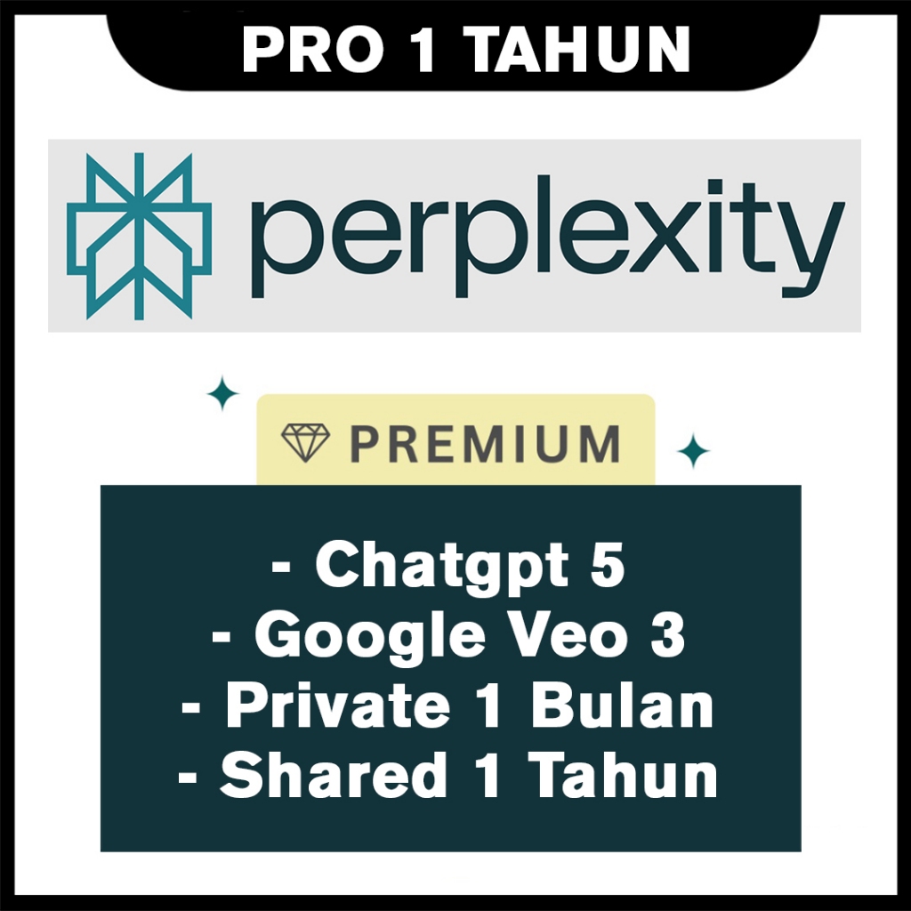 Jual Perplexity Pro 1 Tahun/ 1 Bulan | Shopee Indonesia