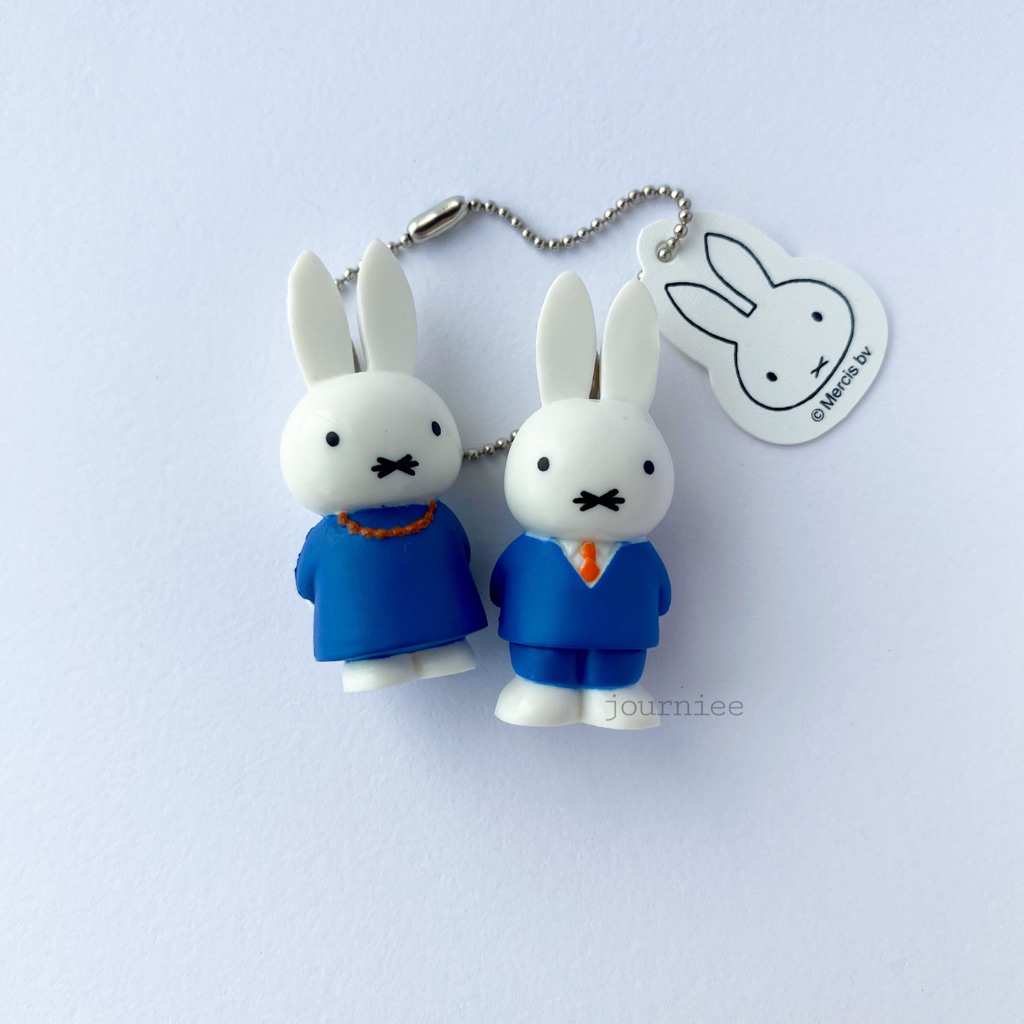 Jual Miffy Parents Mom and Dad Keychain Gantungan Kunci Trinkets ...