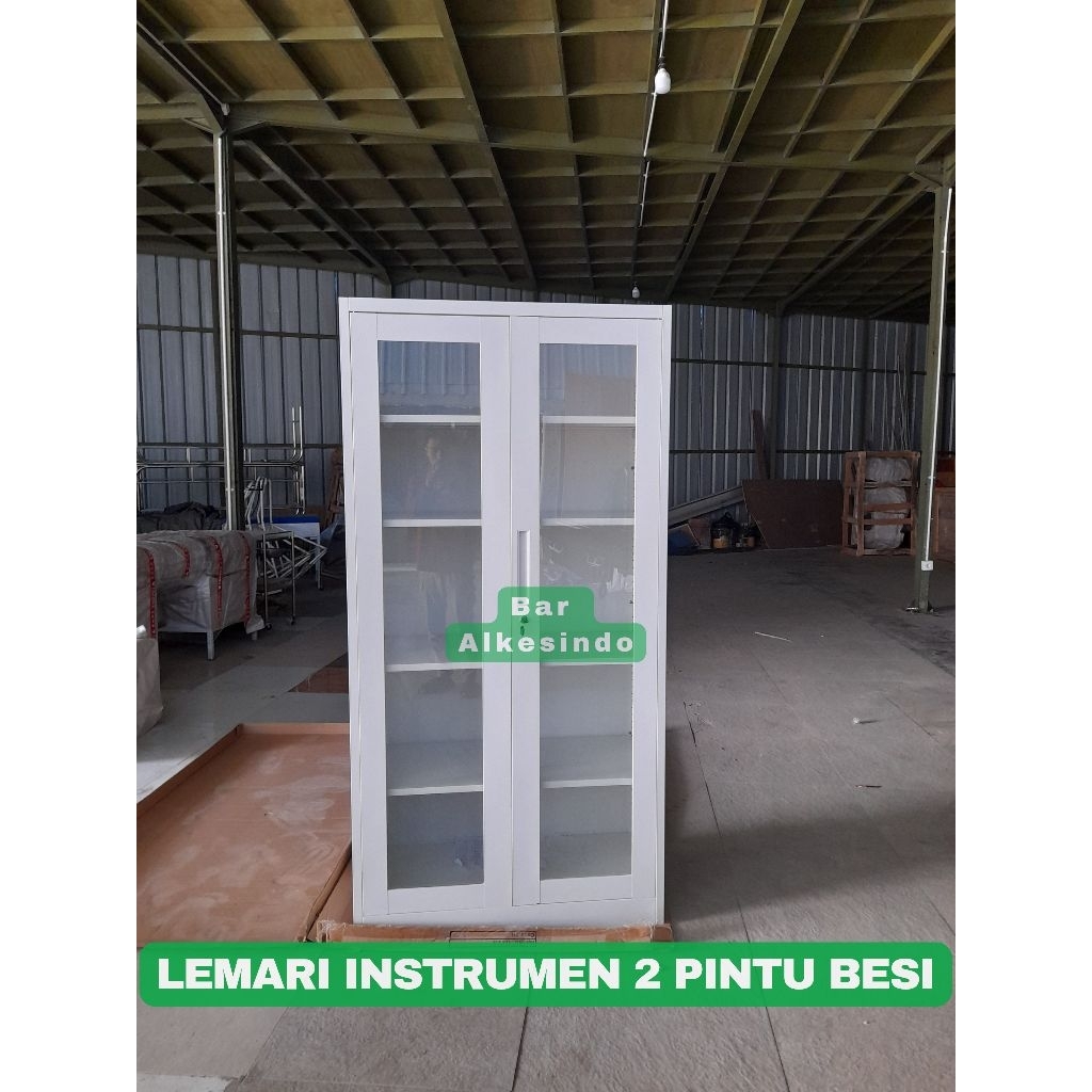 Jual Lemari Instrumen 2 Pintu Besi | Lemari Arsip 2 Pintu | Lemari ...