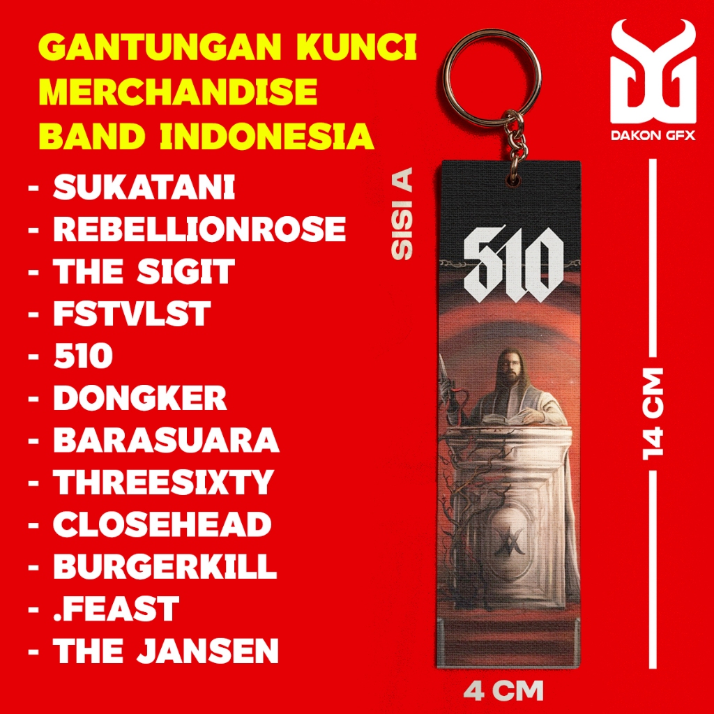 Jual gantungan kunci merchandise band indonesia | Shopee Indonesia