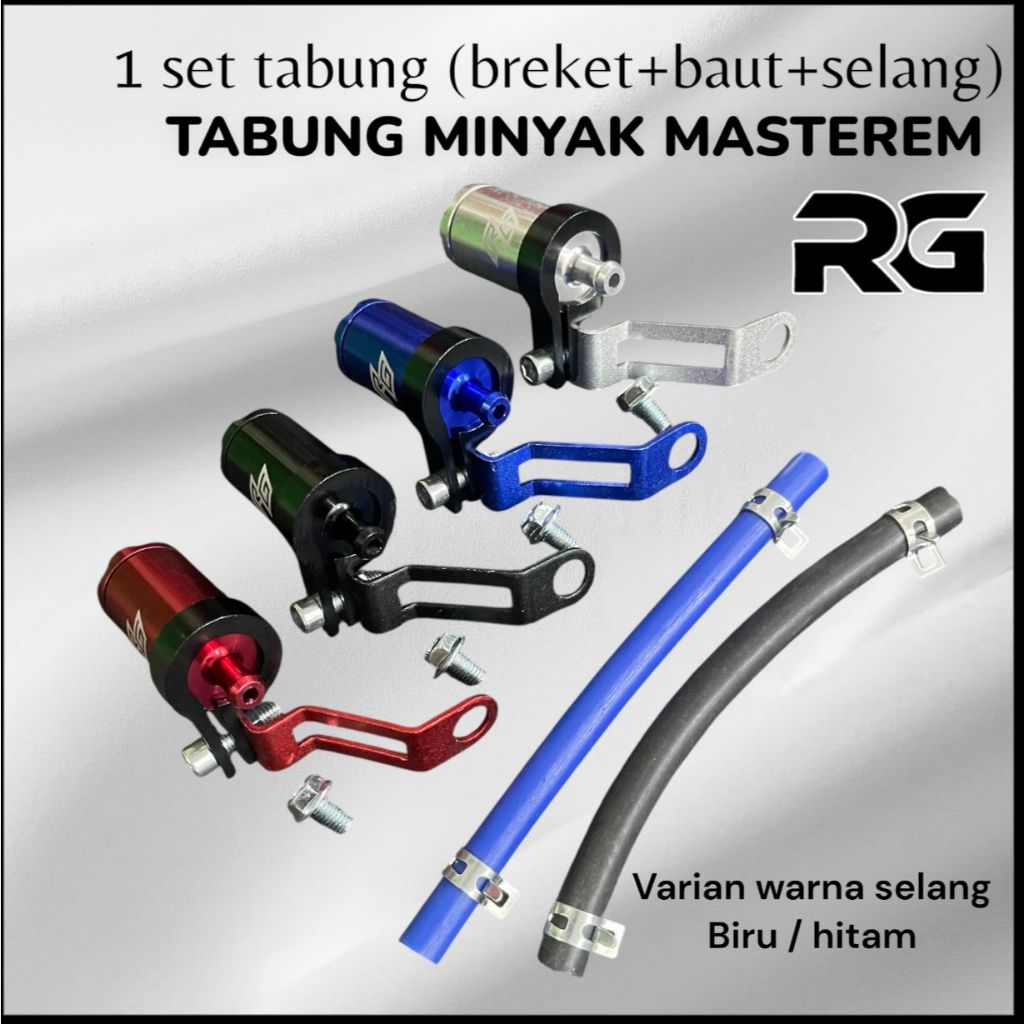 Jual Master619 PAKET TABUNG MINYAK REM mini + breket tabung ORIGINAL ...