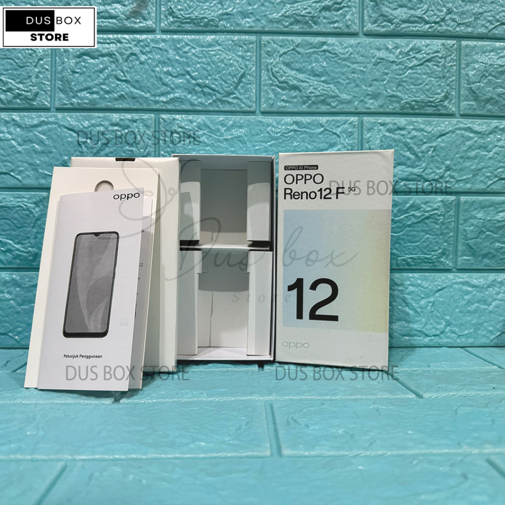 Jual DUS BOX OPPO RENO 12F 5G -FREE STICKER DAN FULLSET- BOX OPPO ...