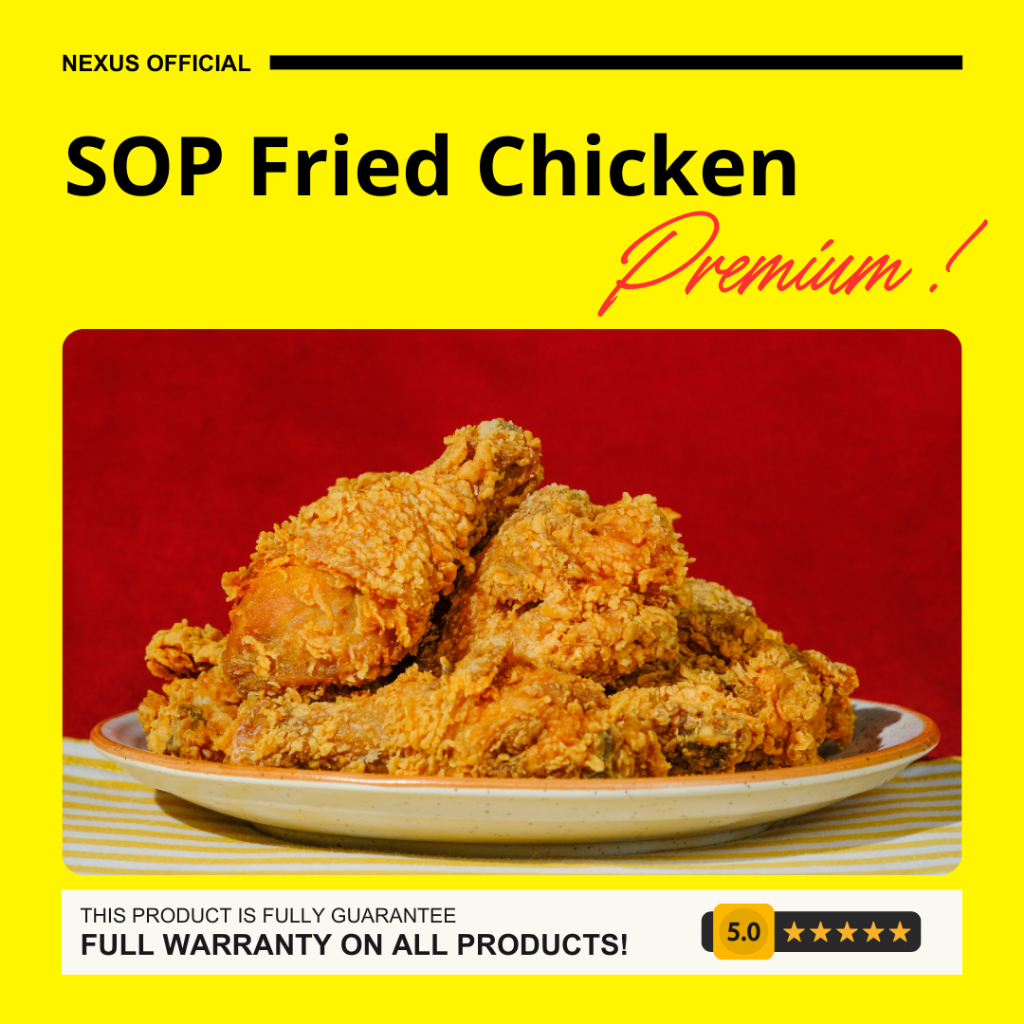Jual SOP Bisnis Usaha Fried Chicken Crispy S.O.P Kentucky Ayam Goreng Krispi + Resep Bumbu ...