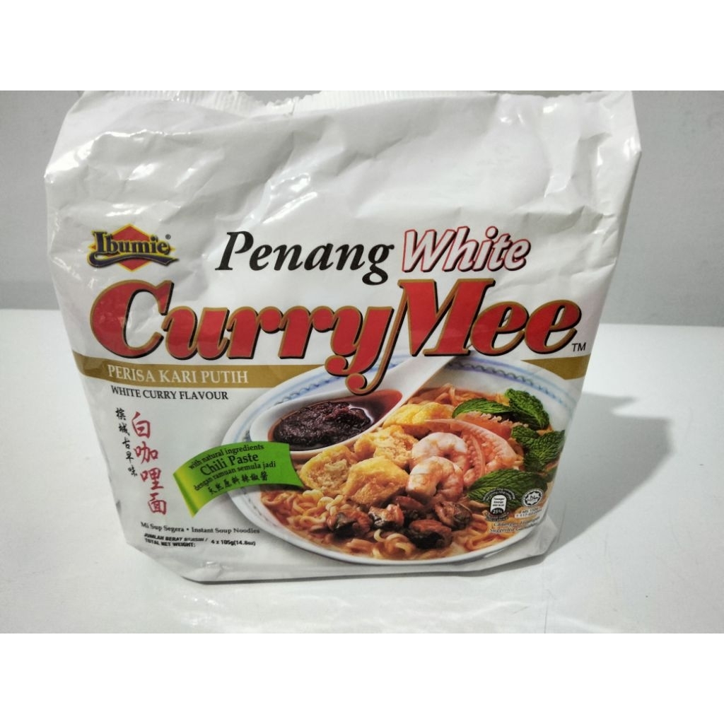 Jual Ibumie Penang White Curry Mee – 4 x 105g | Shopee Indonesia