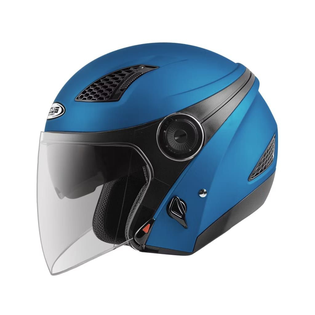 Jual ZEUS ZS610 BLUE DOFF - HELM ZEUS ZX 610 (HELMET ZEUS) | Shopee ...