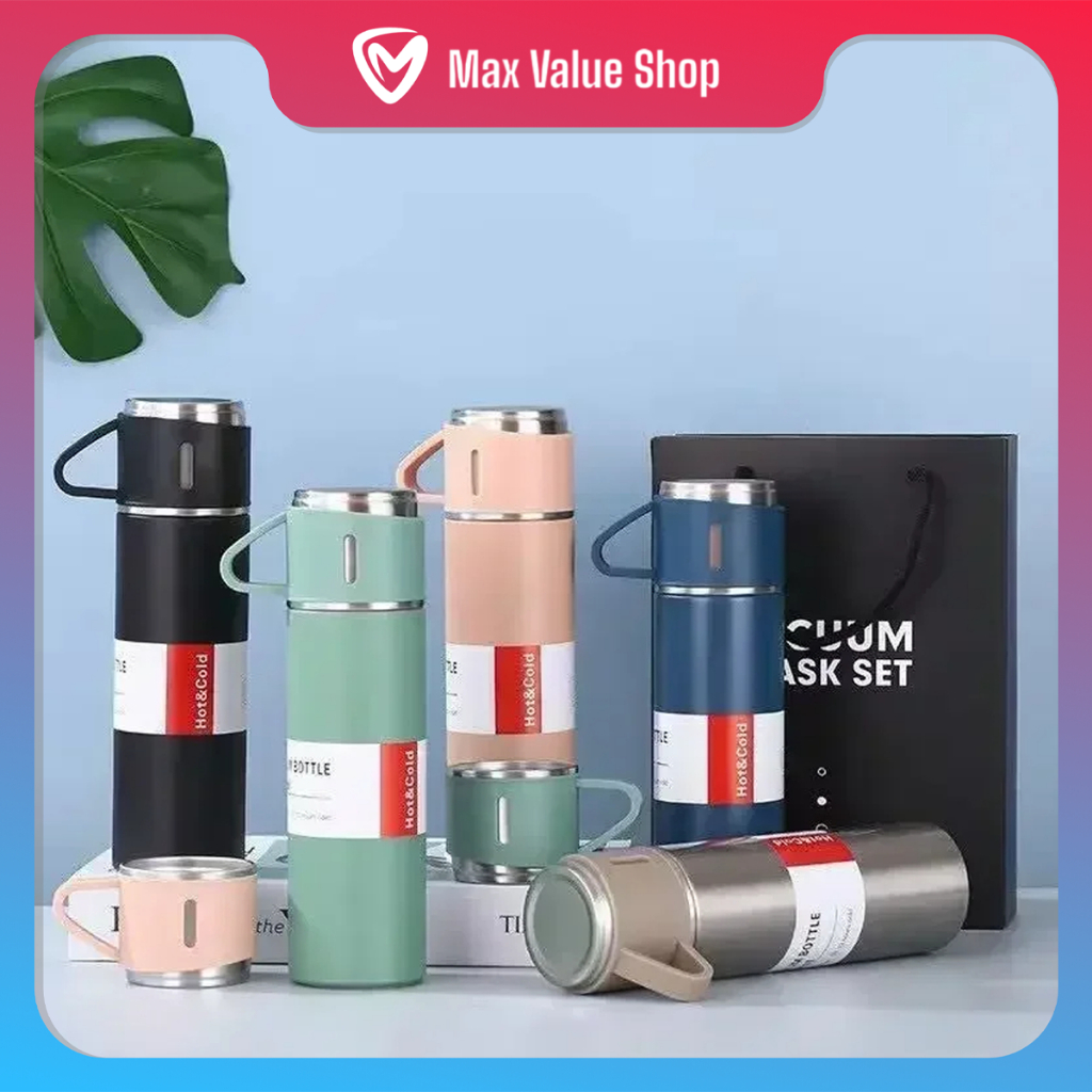 Jual [MVS] Termos Sultan Premium 500ml + Cangkir Tebal – Vacuum Flask ...