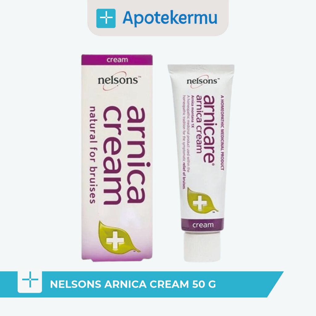 Jual NELSONS ARNICA CREAM 50 G – KRIM ALAMI PENGURANG MEMAR DAN BENGKAK ...