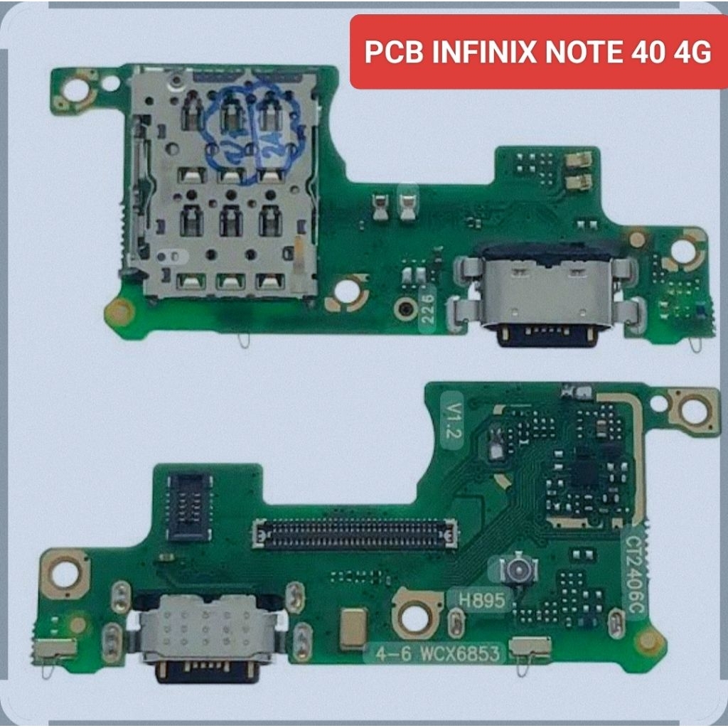 Jual PCB CHARGER KONEKTOR CHARGER PAPAN CHARGER ORIGINAL INFINIX NOTE ...
