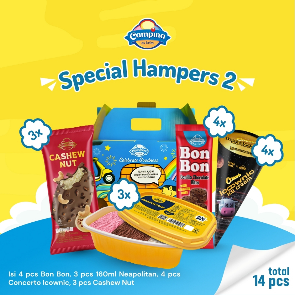 Jual Campina Special Hampers 2 – Es Krim | Shopee Indonesia