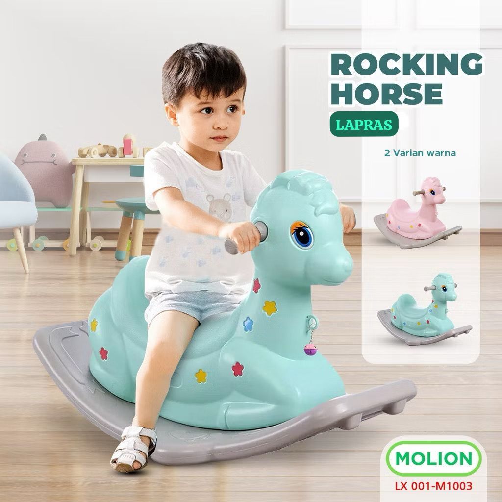 Jual (BATAM) Rocking Horse Mainan Kuda Kudaan Molion LAPRAS Jungkat ...