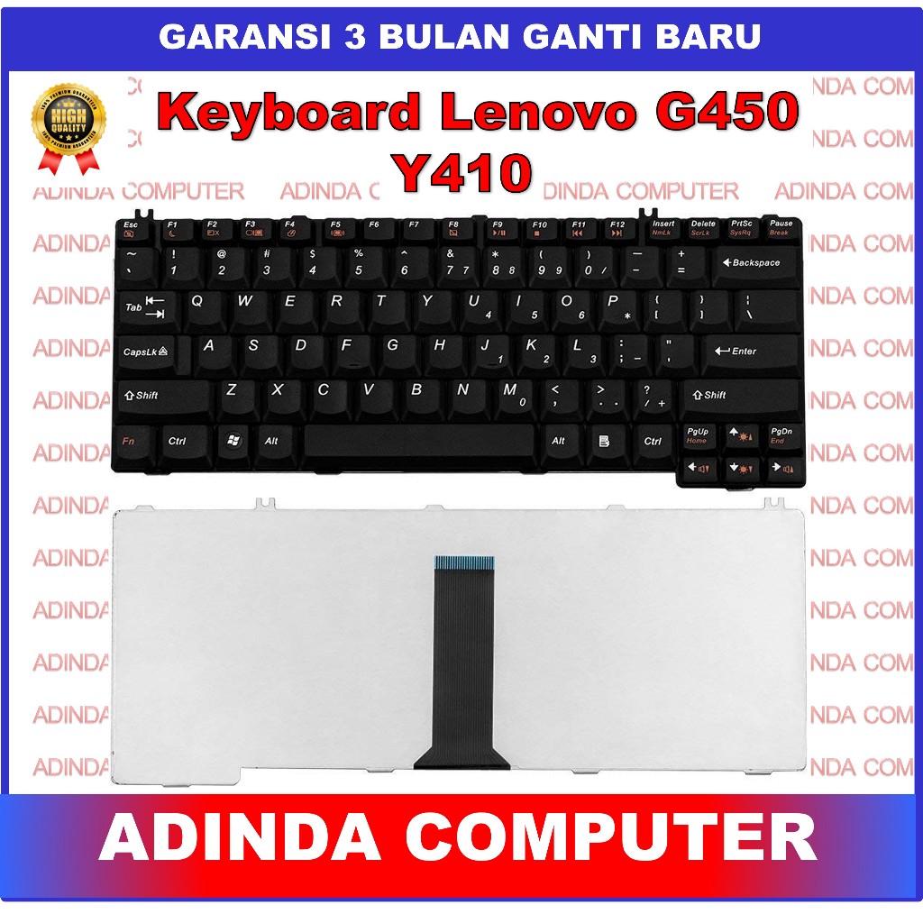 Jual Keyboard Lenovo G450 G230 G410 G420 G430 G530 Y410 3000 N100 N200 ...