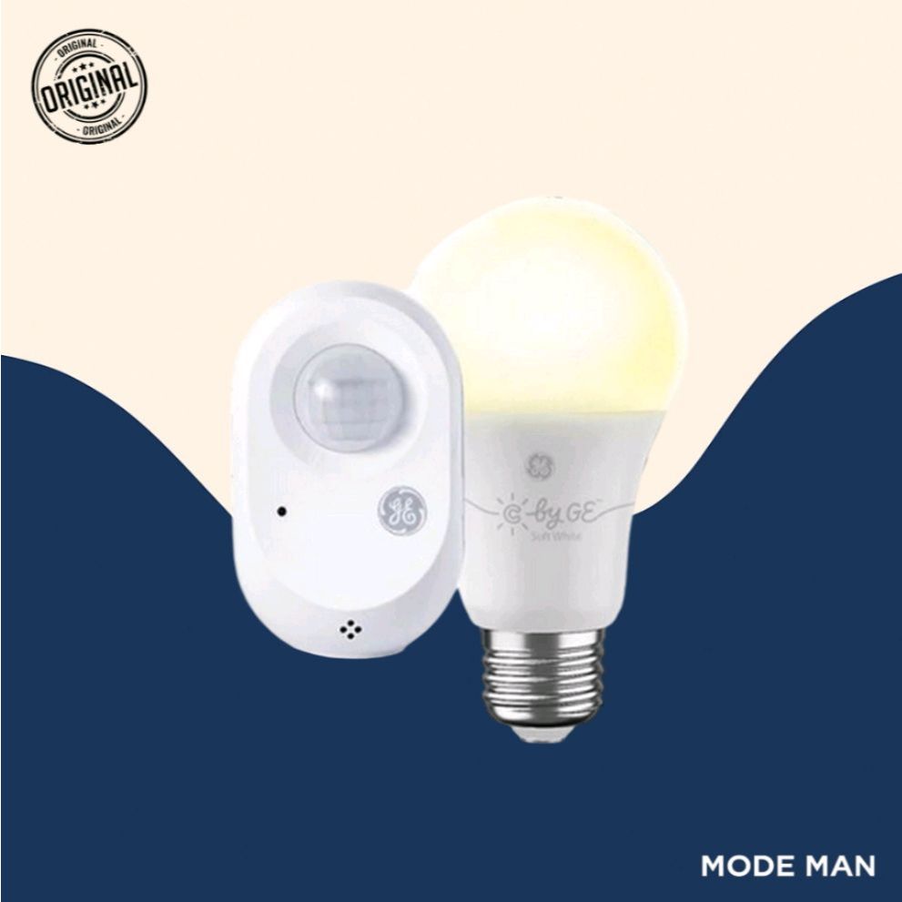 Jual C by GE Motion Sensor Starter Kit Smart Bulb A19 + Smart Motion ...