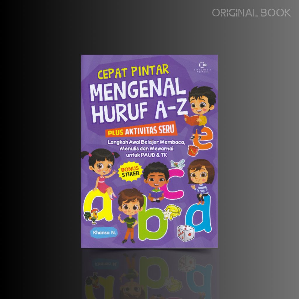 Jual Buku Cepat Pintar Mengenal Huruf A-Z Plus Aktivitas Seru | Shopee ...