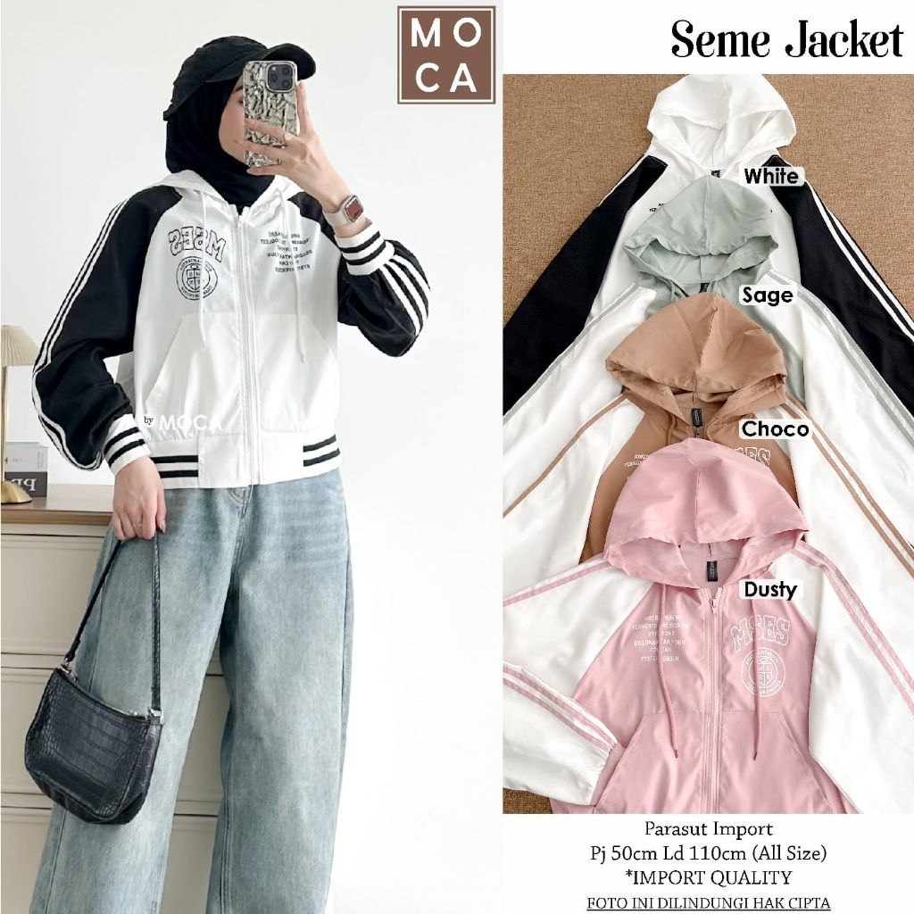 Jual Seme Jacket• Original Moca • | Shopee Indonesia