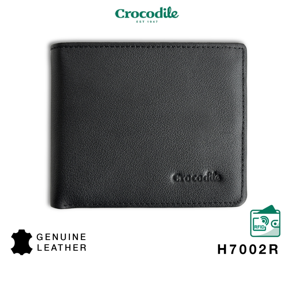 Jual Crocodile H7002R Dompet RFID Bi-fold Wallet Leather Kulit Original ...