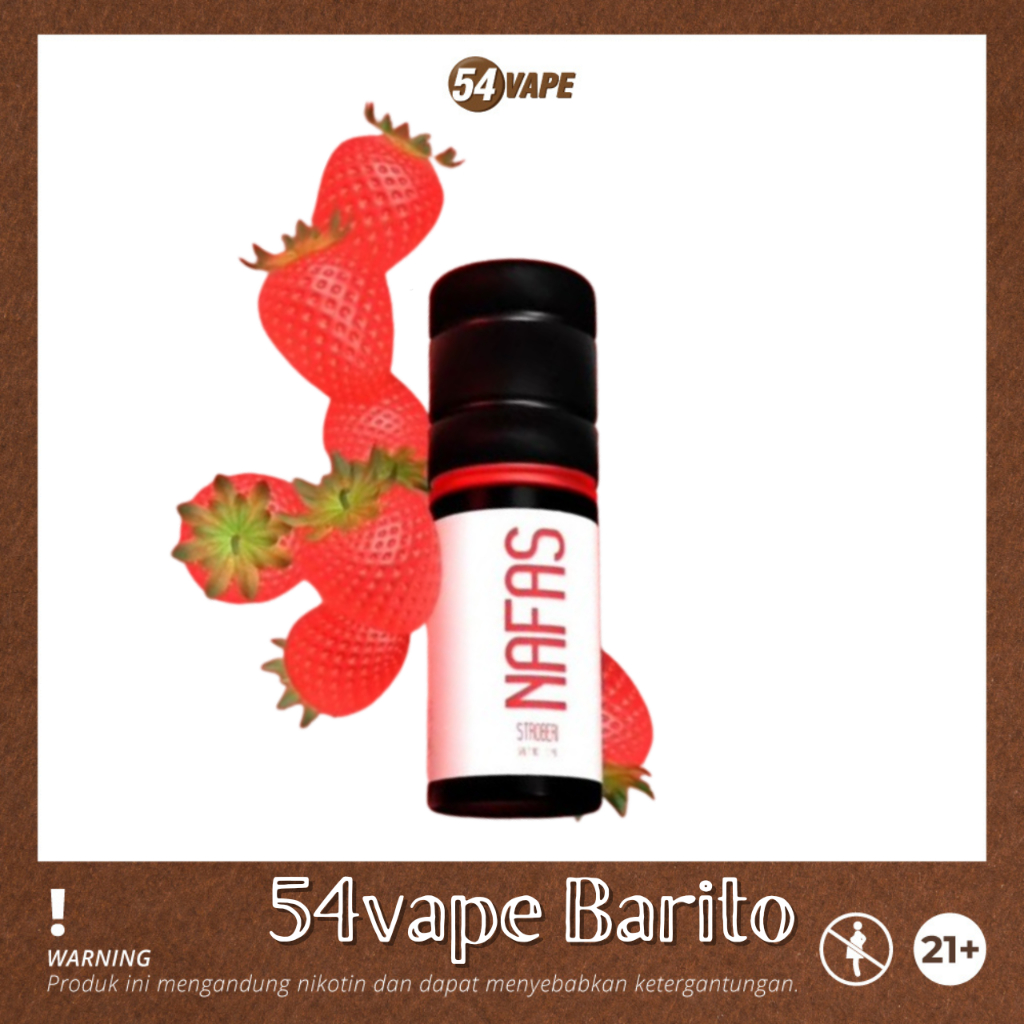 Jual Nafas Stroberi Krim Pods Friendly 30ml 12mg | Shopee Indonesia