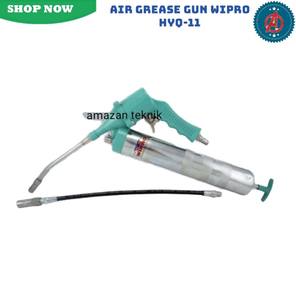 Jual Air Grease Gun Wipro HYQ-11 Pompa Oli Gemuk Minyak Kental tenaga ...