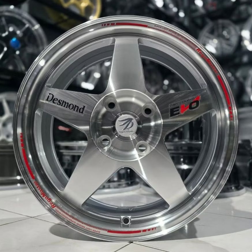 Jual velg mobil SPOON EVO R16 PCD 4X114,3 velg racing mobil ring 16 ...