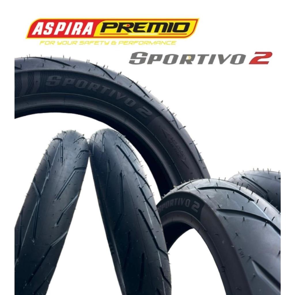 Jual (BAYAR DITEMPAT) BAN ASPIRA 120/70-14 SPORTIVO 2 TUBELESS Ban Motor FORZA, PCX 150, VARIO ...