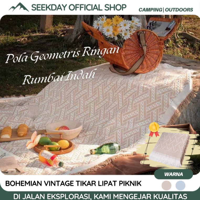 Jual SEEKDAY Tikar Lipat Piknik Outdoor - Tebal Anti Lembab, Mudah ...