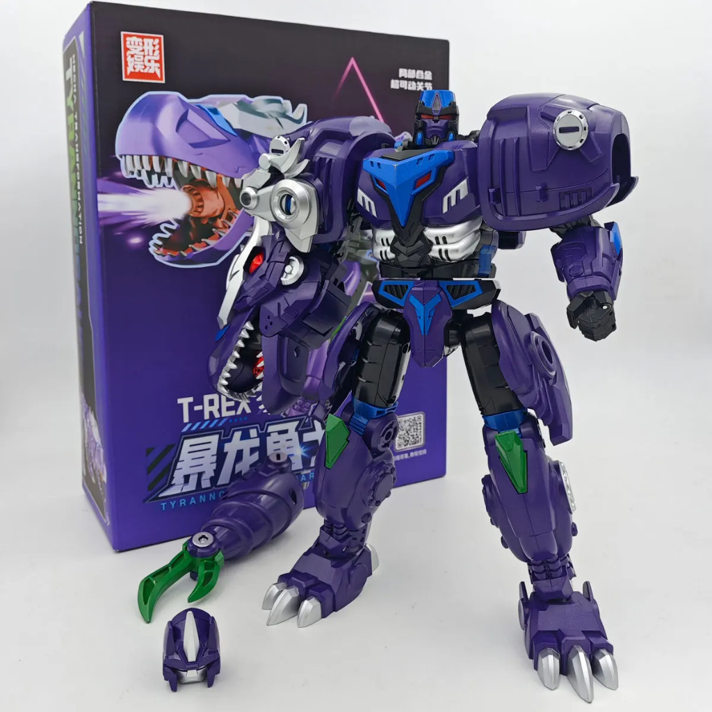 Jual Mainan Robot Dinobot LiJiang XT-1611 Transformation Tyrant T-REX ...