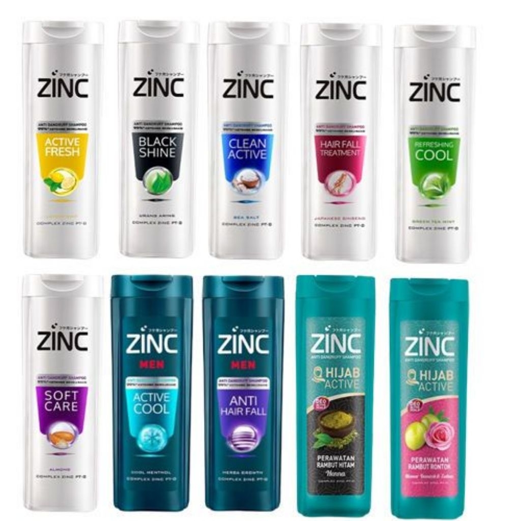 Jual Zinc Shampoo 170ml All Varian | Shopee Indonesia
