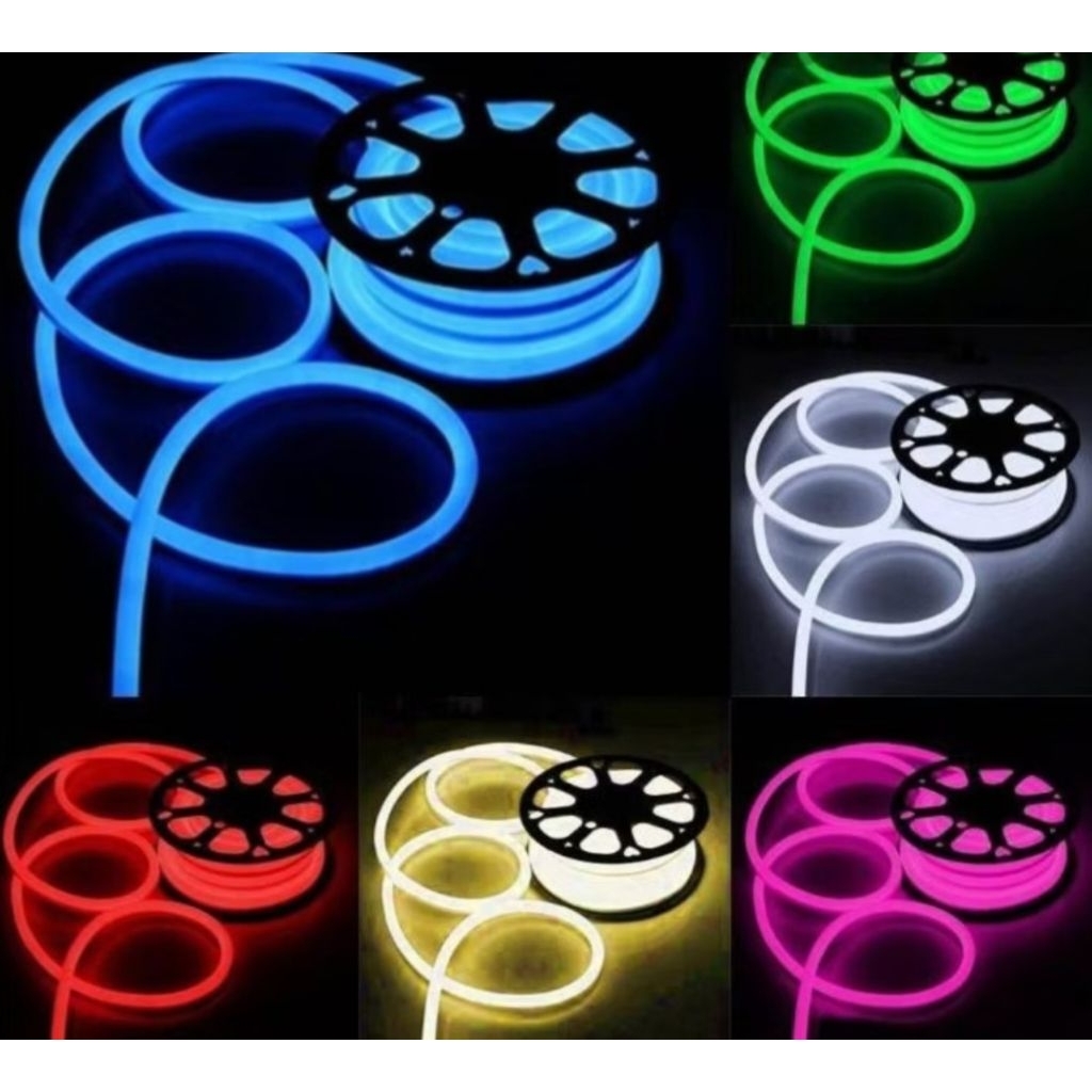 Jual LAMPU LED NEON STRIP SELANG NEON FLEXIBEL/JUAL METERAN | Shopee ...